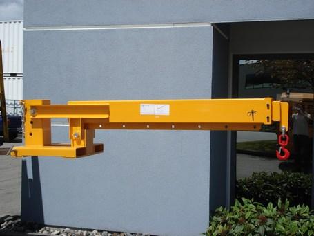 Boom Jib Attachment - 3 angle pivoting | Dan's Forklifts