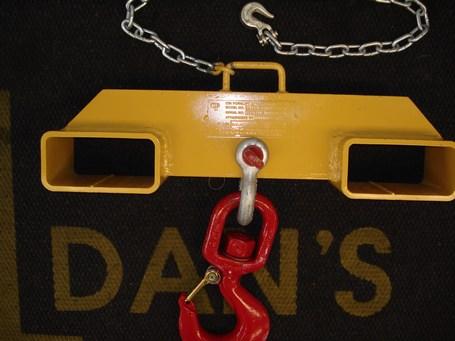 Forklift Fork Hook Attachment | Dan's Forklifts